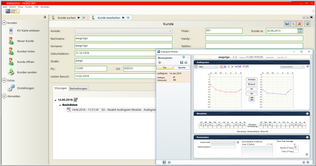 Für Hörakustiker – opta data focus